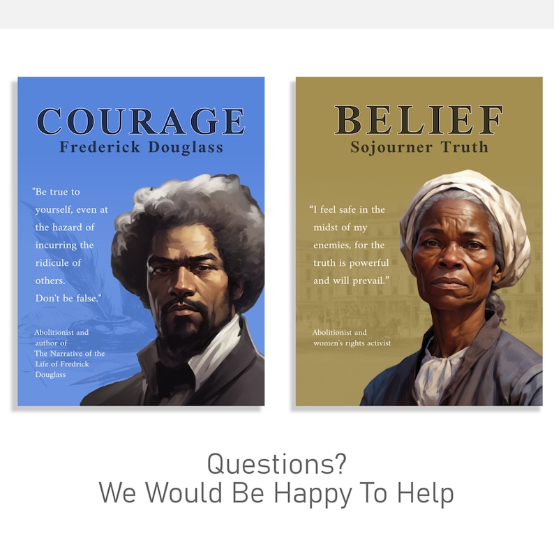 Abolitionists Printable Poster Pack | Black History Month Classroom ...