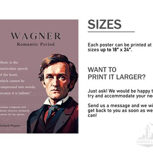 Richard Wagner Poster: Music Classroom Decor (digital Download) - Etsy
