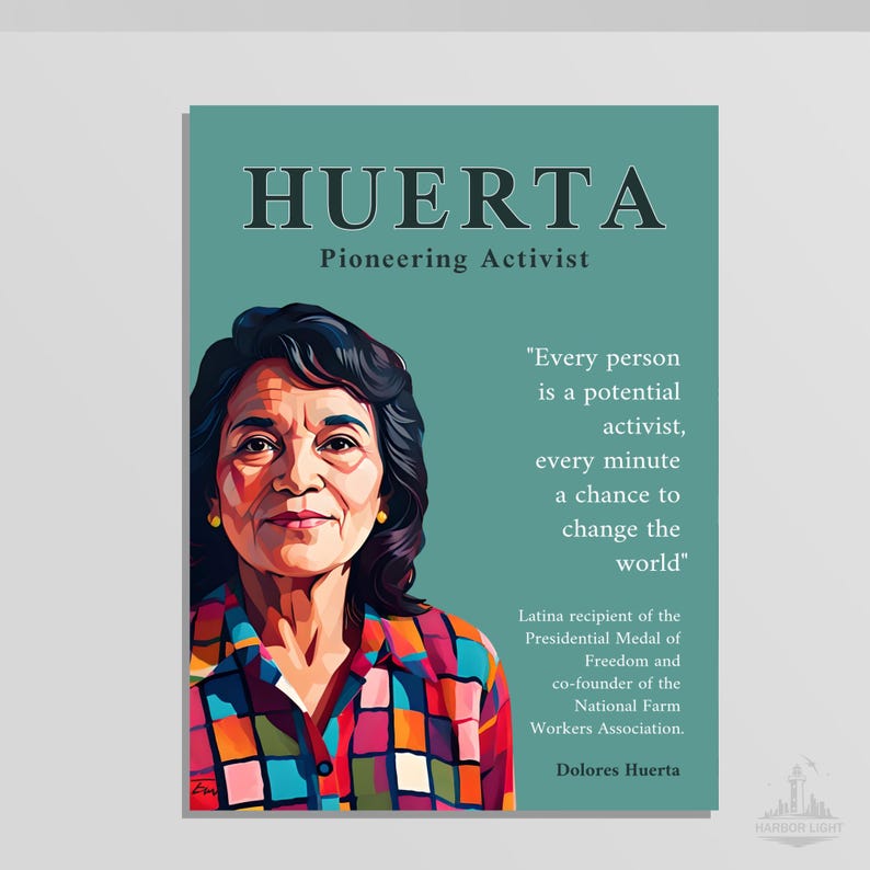 Hispanic Activists Poster Pack: Latin American Leaders (digital Print ...