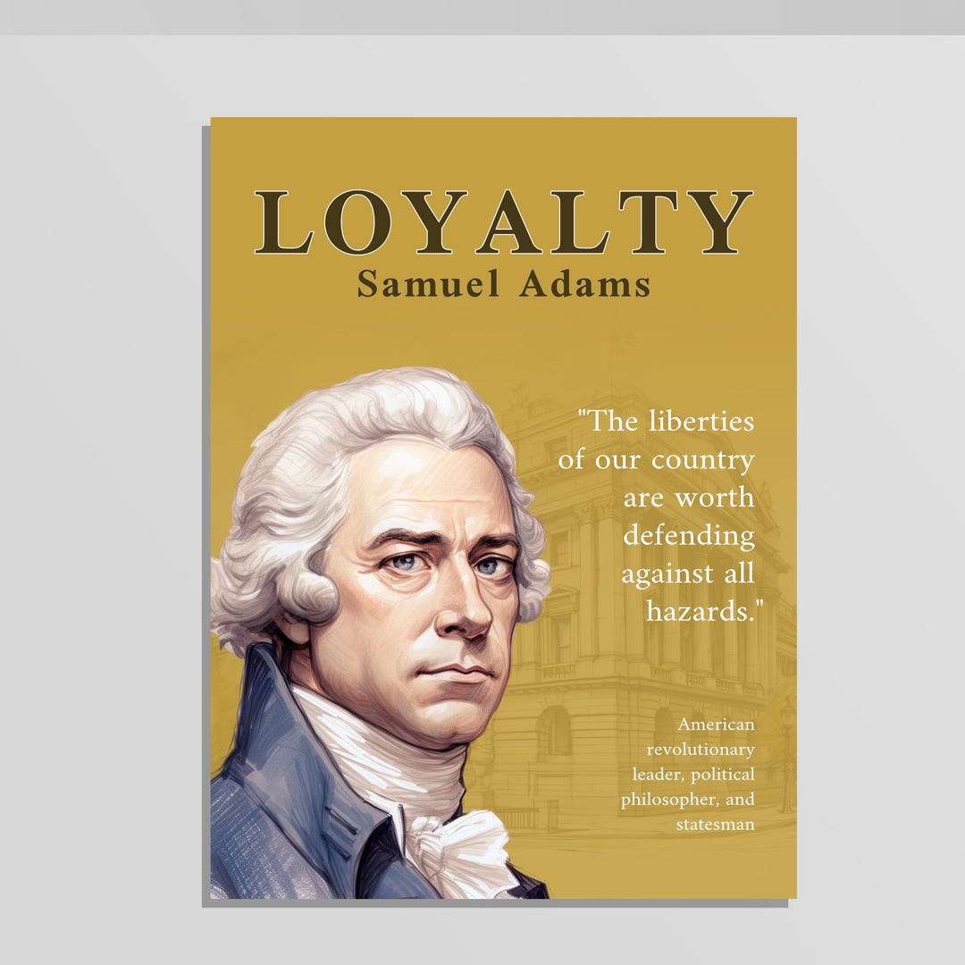 Samuel Adams Poster: American Revolution Classroom Decor (digital Print ...