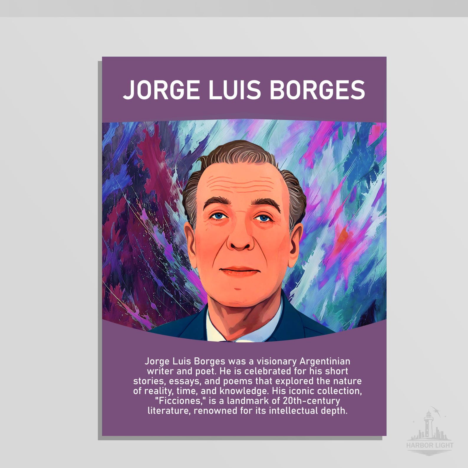 Famous Hispanic Authors Printable Poster Pack (6x) | Latinx and Spanish ...
