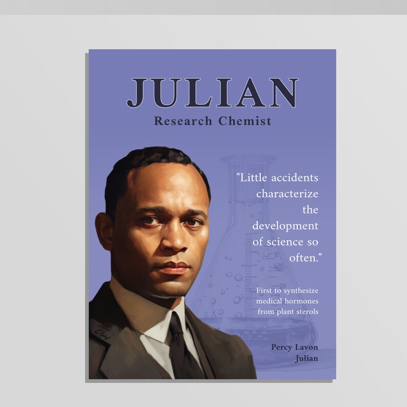 Famous Black Scientists Poster Pack 6x, Printable Classroom Decor ...