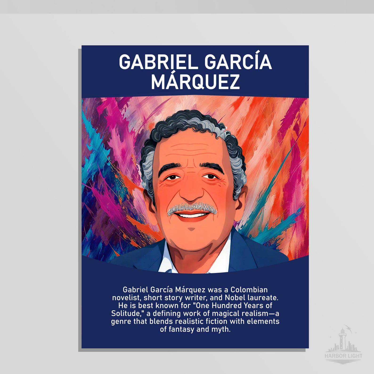 Famous Hispanic Authors Printable Poster Pack (6x) | Latinx and Spanish ...