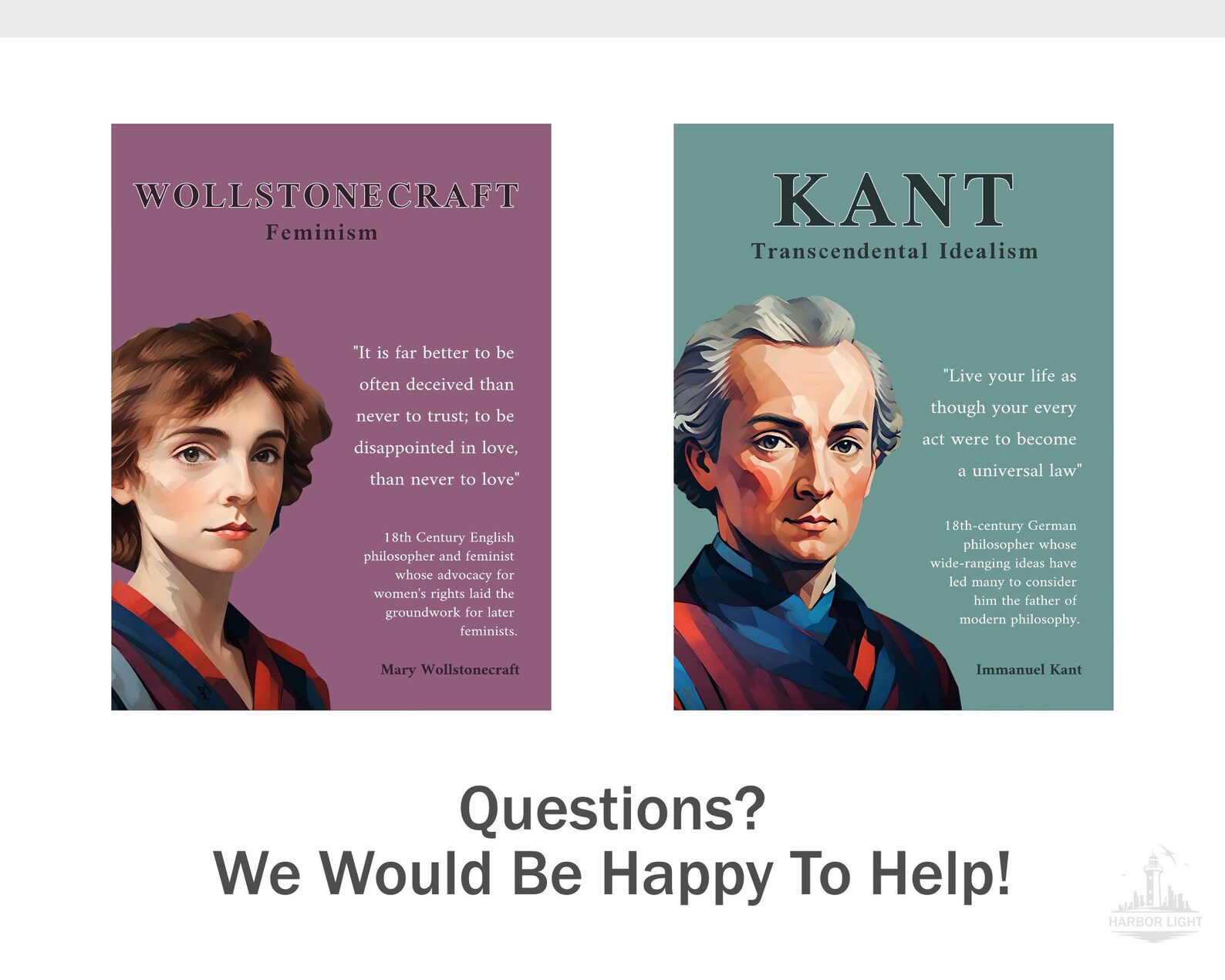 Famous Philosophers Printable Poster Pack (6x) | Teacher - Social ...