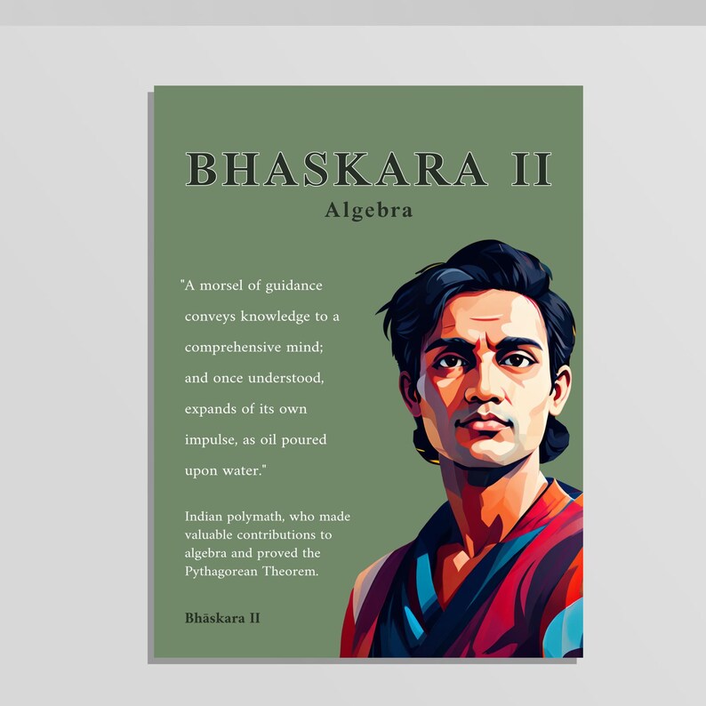 Famous Asian Mathematicians Printable Poster Pack (6x) | Teacher - Math ...