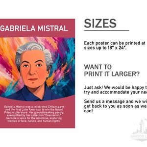 Famous Hispanic Authors Printable Poster Pack (6x) | Latinx and Spanish ...