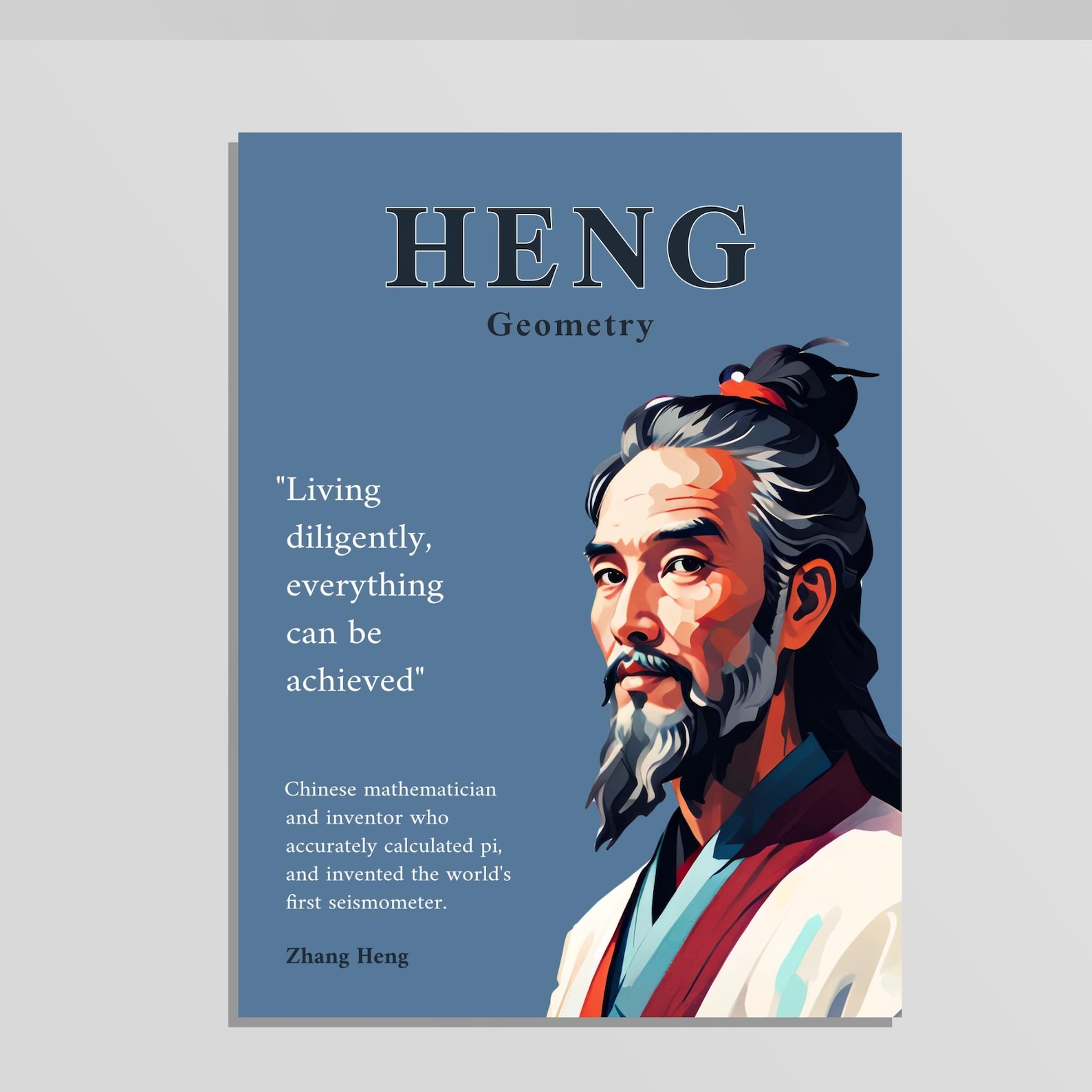 Famous Asian Mathematicians Printable Poster Pack (6x) | Teacher - Math ...