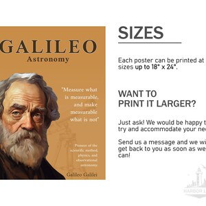 Famous Scientists Printable Poster Pack 6x Teacher Science Classroom ...