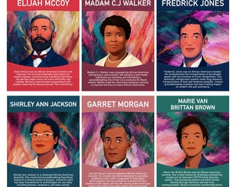27 Black Inventors Posters, STEM Inventions, Science Classroom Decor ...