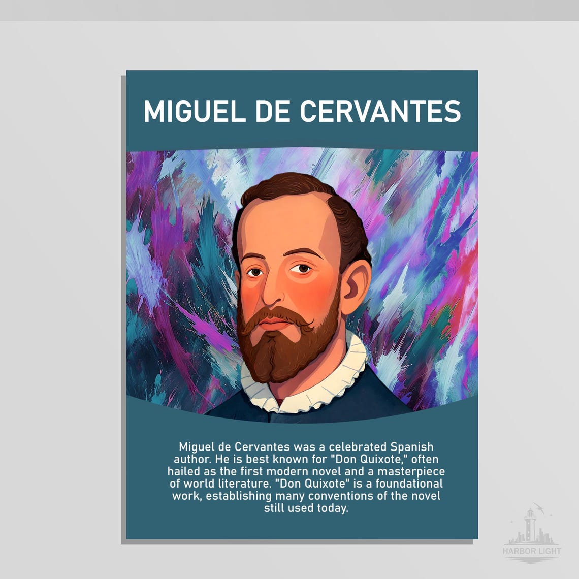 Famous Hispanic Authors Printable Poster Pack (6x) | Latinx and Spanish ...