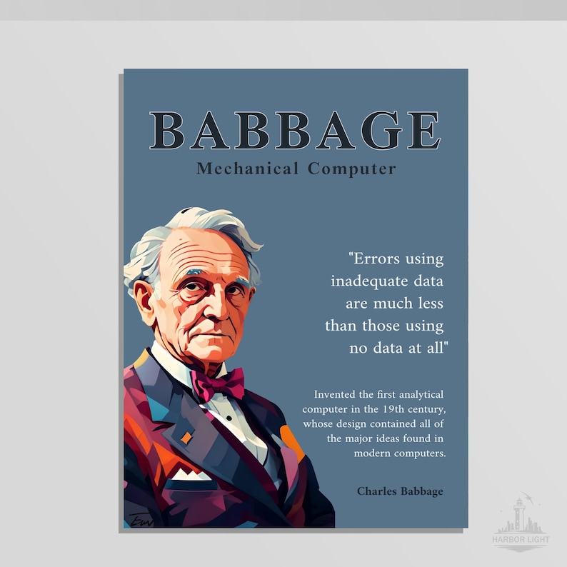 Famous Computer Scientists Printable Poster Pack (6x) | Teacher - Comp ...