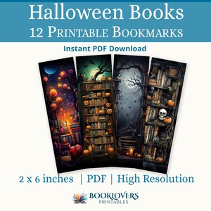 Ghost Bookclub Printable Bookmark Instant PDF Digital Download Set of ...