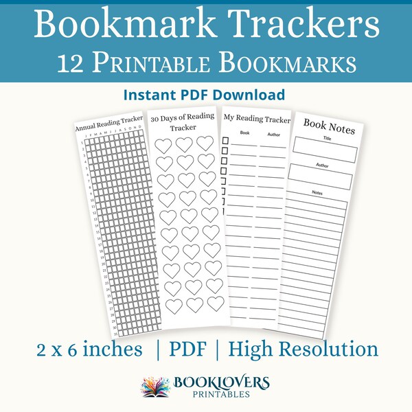 Ghost Bookclub Printable Bookmark Instant PDF Digital Download Set of ...