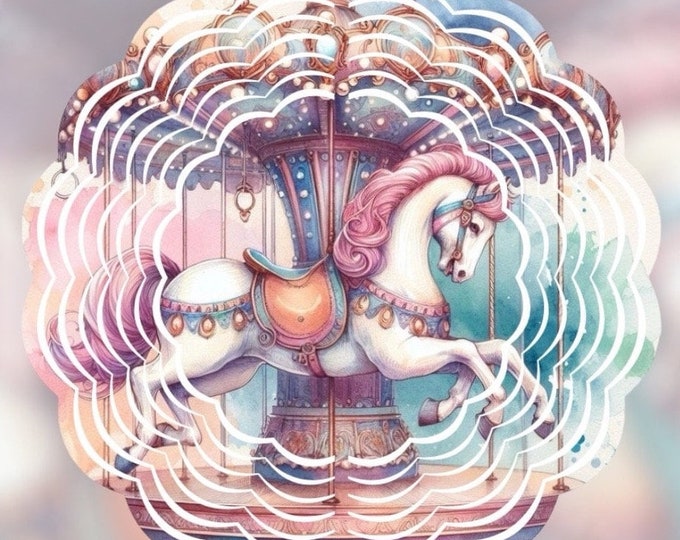 Carousel Horse Stained Glass - Etsy