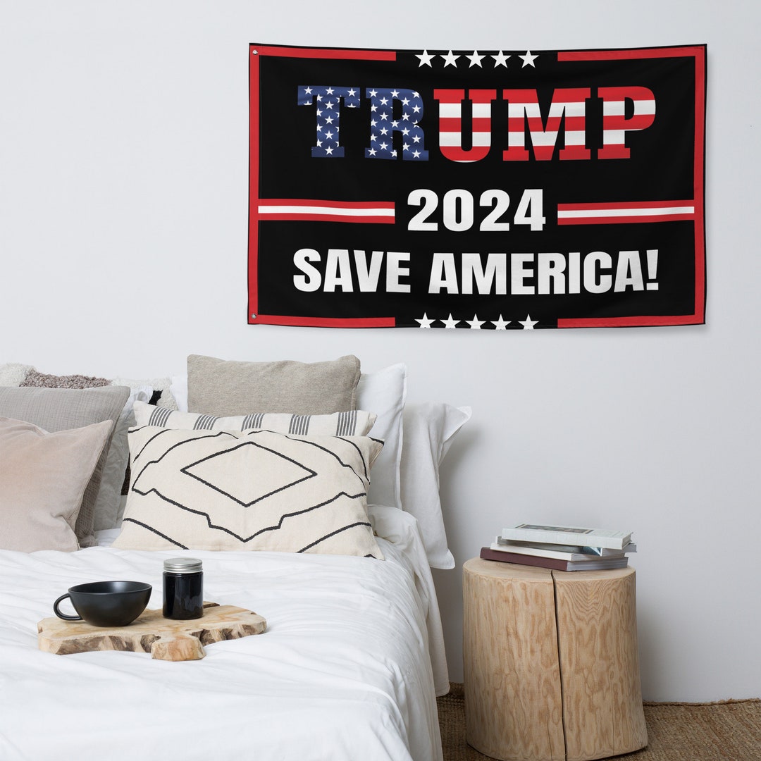 Trump 2024 MAGA Flag - Etsy