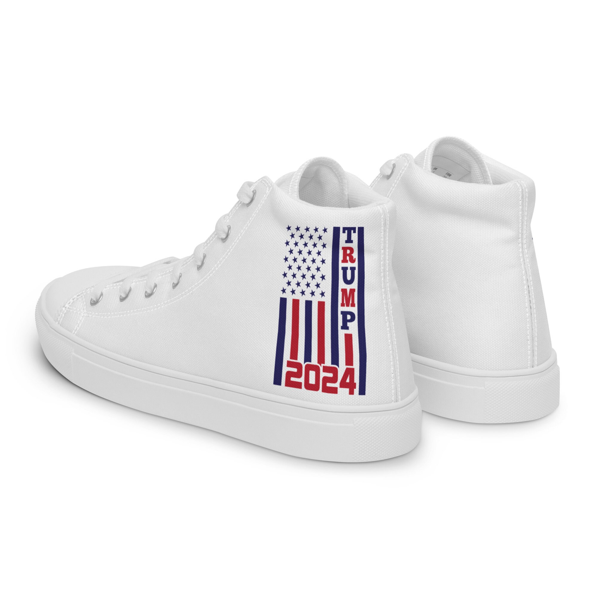 Trump 2024 MAGA Women’s High Top Canvas Shoes - Etsy