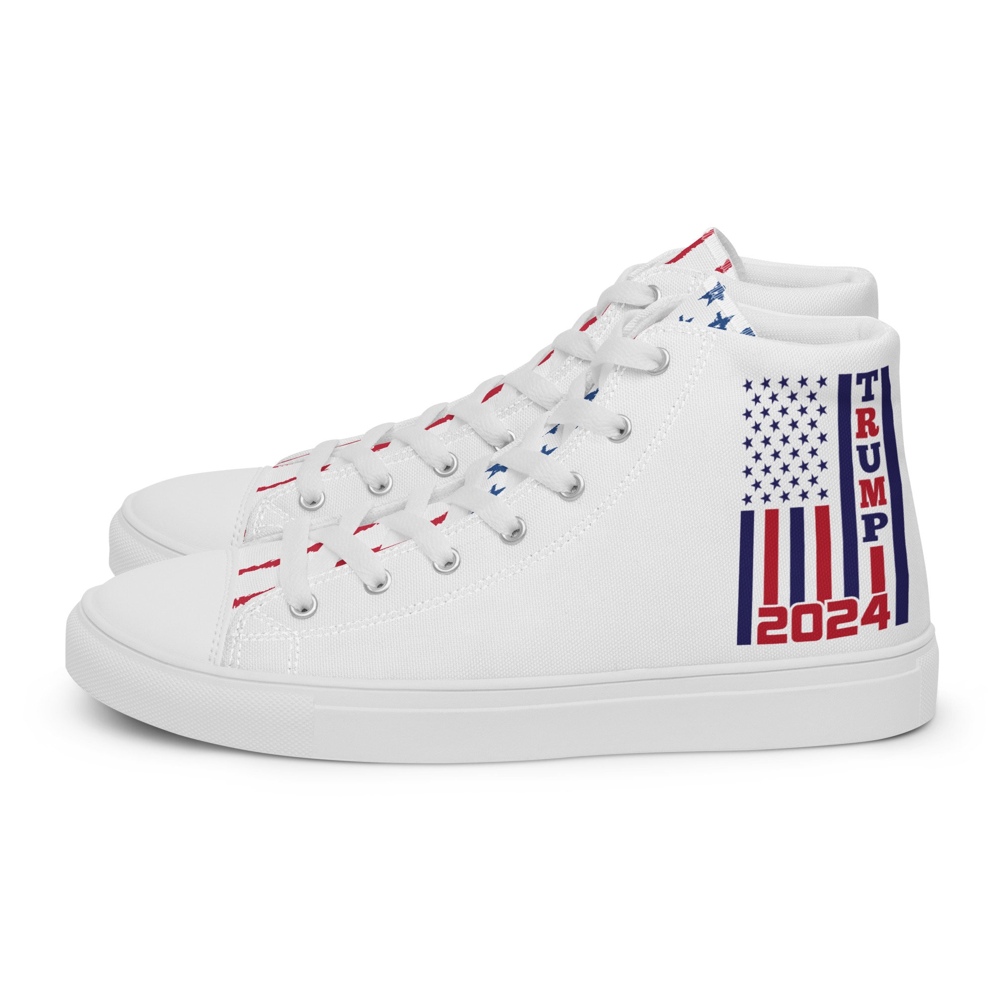 Trump 2024 MAGA Women’s High Top Canvas Shoes - Etsy