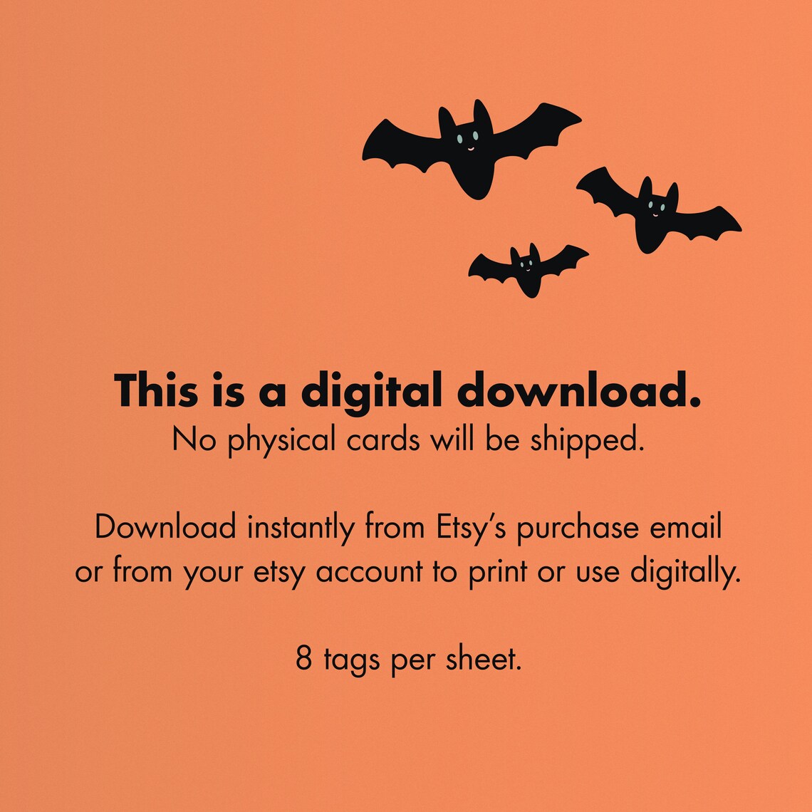 Printable Halloween Favor Tags Fun, Tag for Favor Bag Printable, Trick ...
