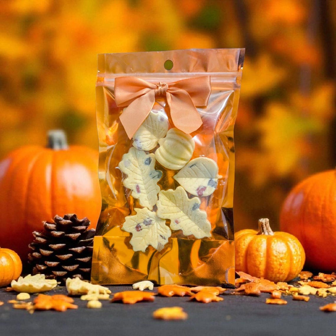 Crystal Infused Roasted Pine Cone Wax Melts: Woody Forest Scent - Etsy