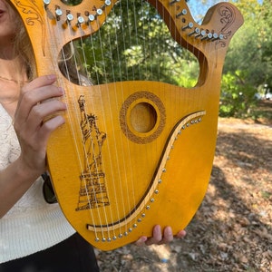 24 String Harp, Professional Instrument Gift, String Instruments ...