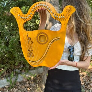 24 String Harp, Professional Instrument Gift, String Instruments ...