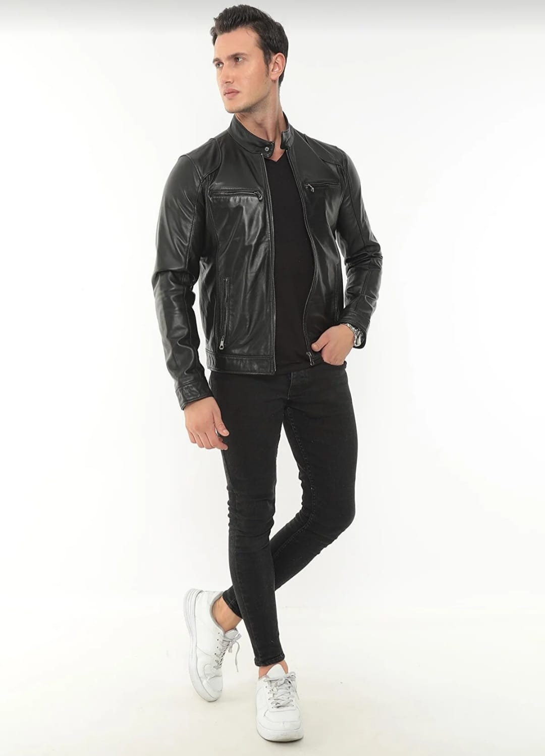 Men's Leather Jacket Great Design ,lightweight and Stylish Designs - Etsy