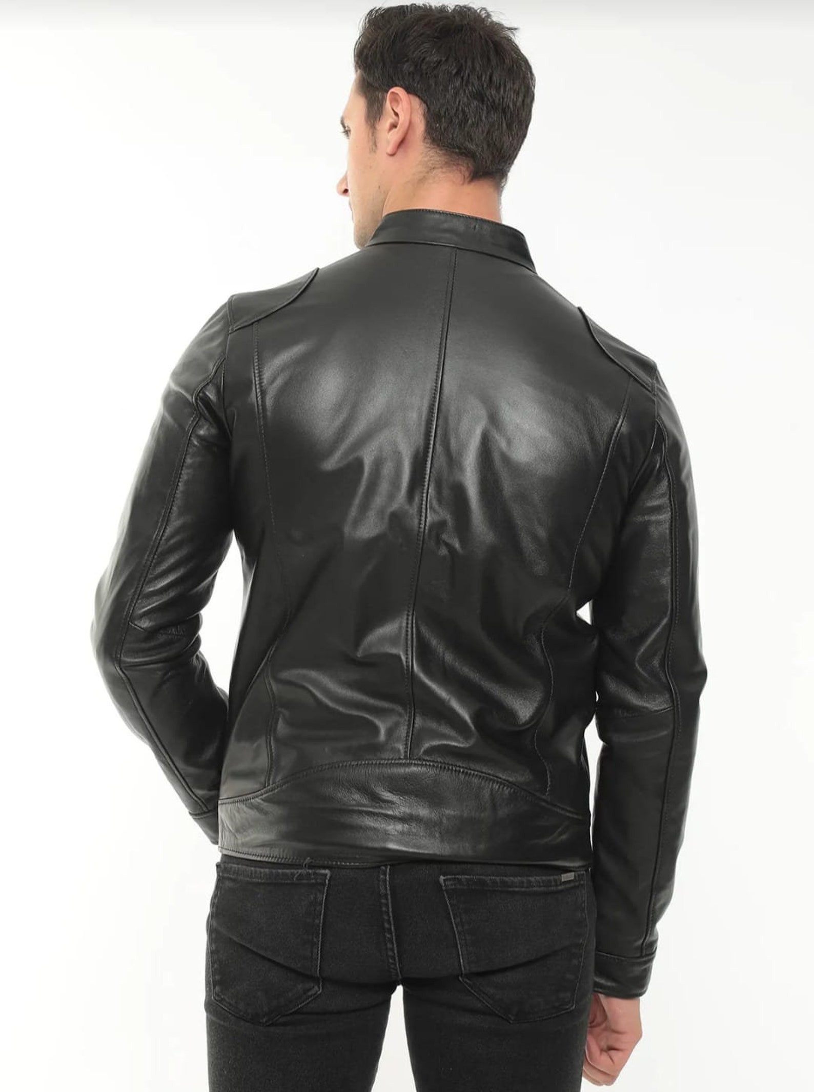 Men's Leather Jacket Great Design ,lightweight and Stylish Designs - Etsy
