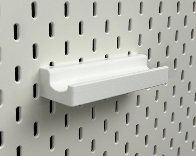 J-shelf – 3D Printed Pegboard Shelf for IKEA Skadis | Secure Mount for ...