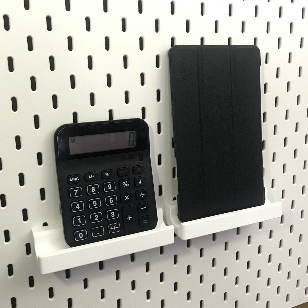 J-shelf for IKEA Skadis Pegboard - Etsy