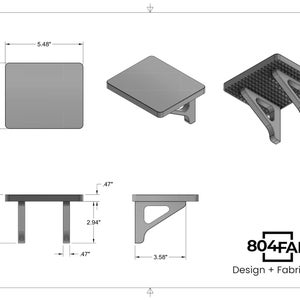 IKEA Skadis Pegboard Shelf | 3D Printed Shelf for Organizing - Etsy