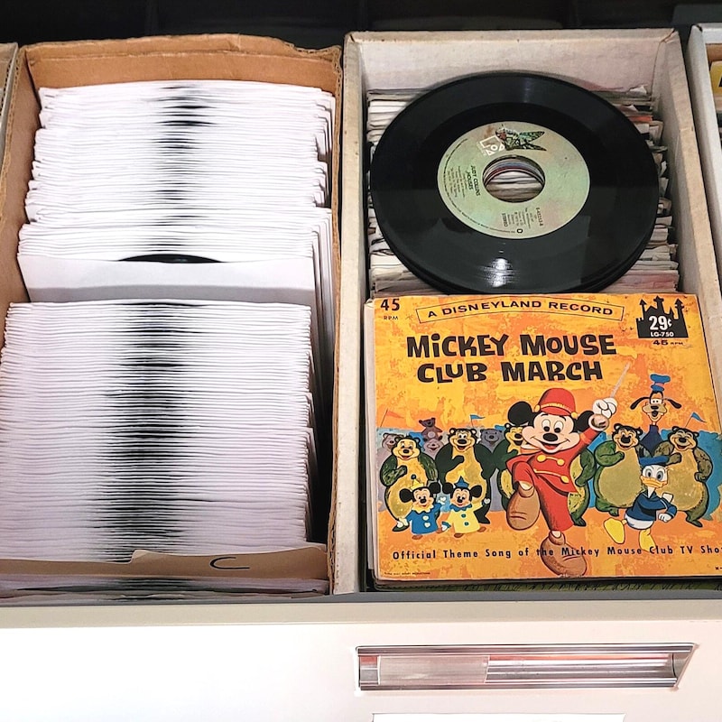 45 Record Box - Etsy