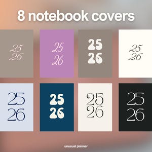 2025-2026 Digital Planner: Weekly Portrait Layout for Goodnotes ...