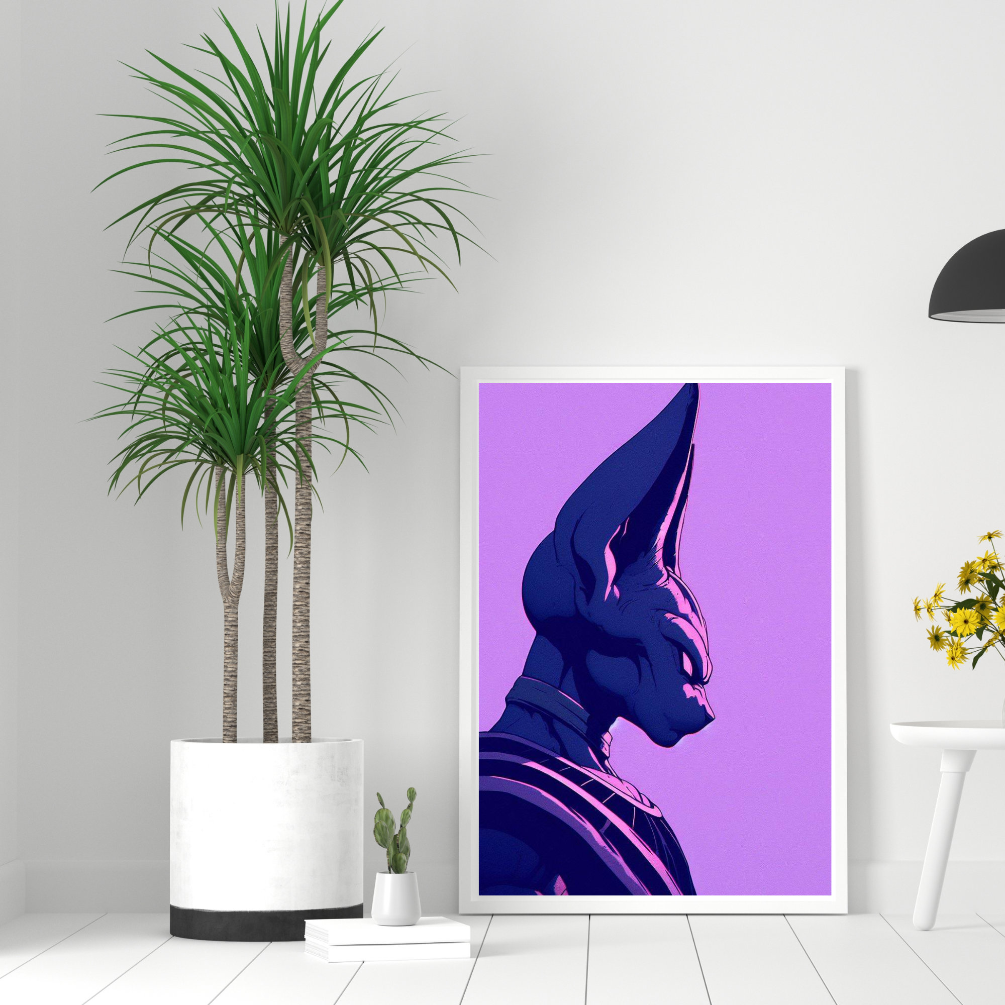 Dragon Ball Z Beerus Poster Art Wall Decor Print Bedroom Gift Unframed ...
