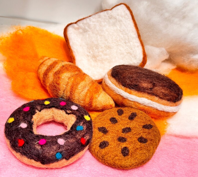 Felt Bakery Set - Etsy