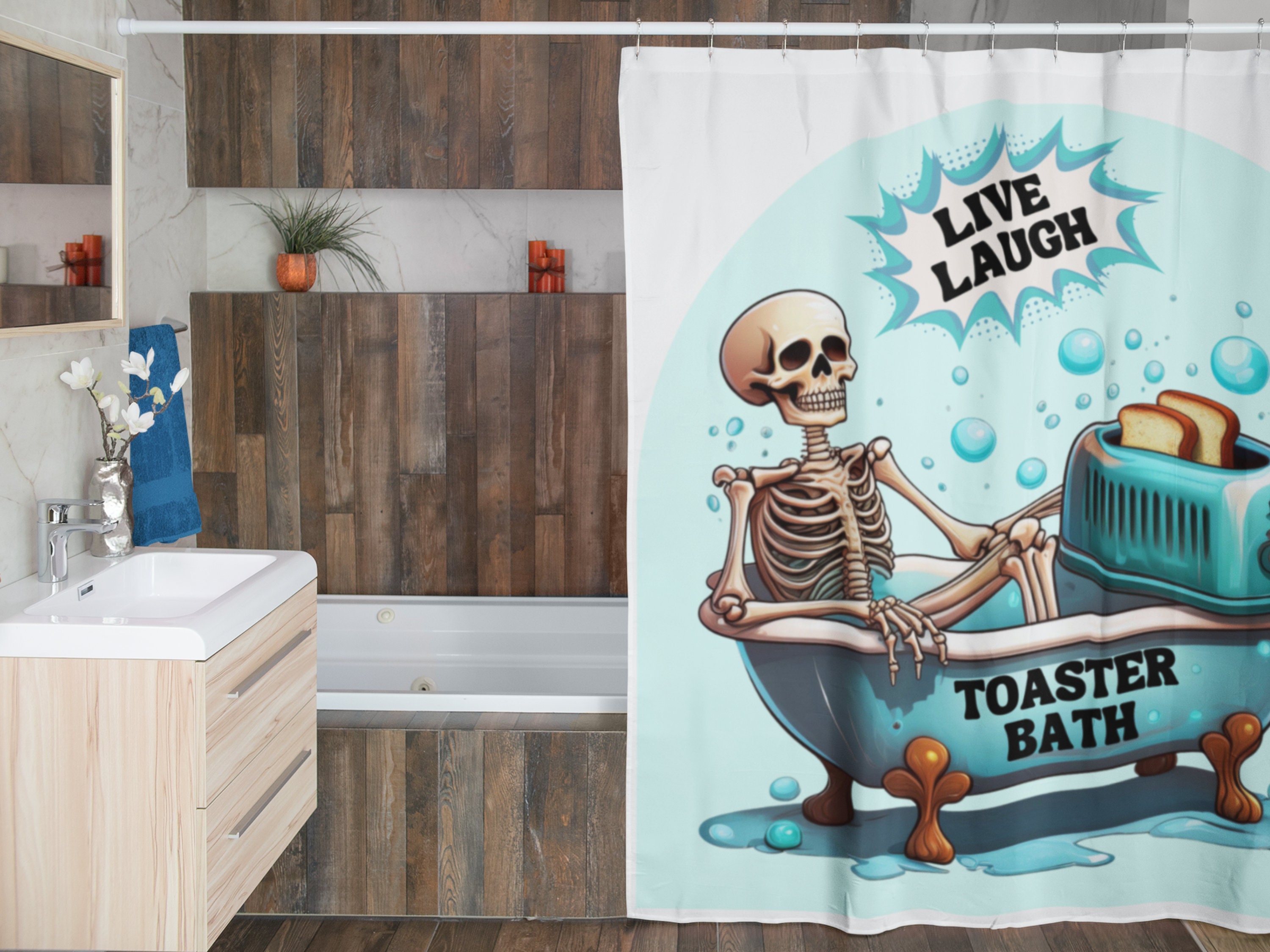 Live Laugh Toaster Bath Png Skeleton Png Snarky Png Everything Sucks ...