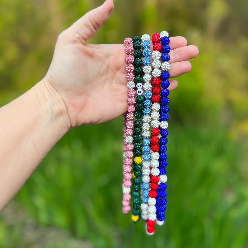 Baseball Beaded Necklace - Etsy