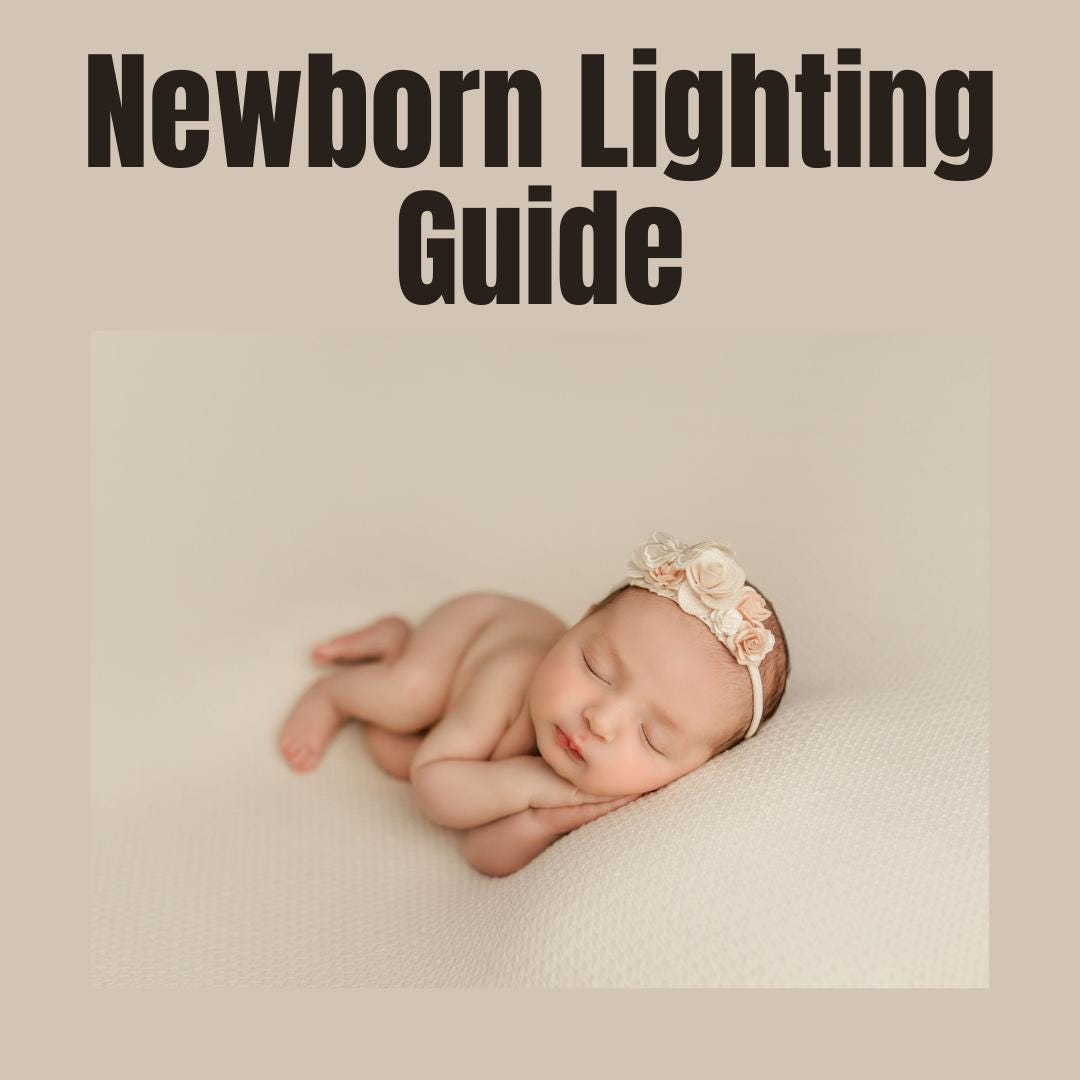 147-page Newborn Photography Lighting Guide - Etsy