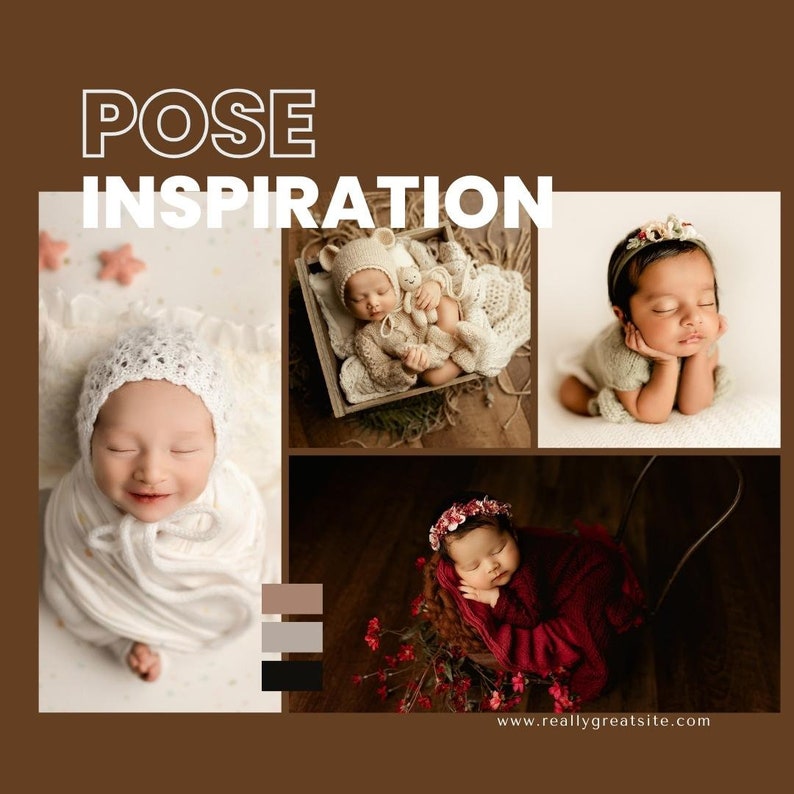300 Pages Newborn Photography Posing Guide - Etsy