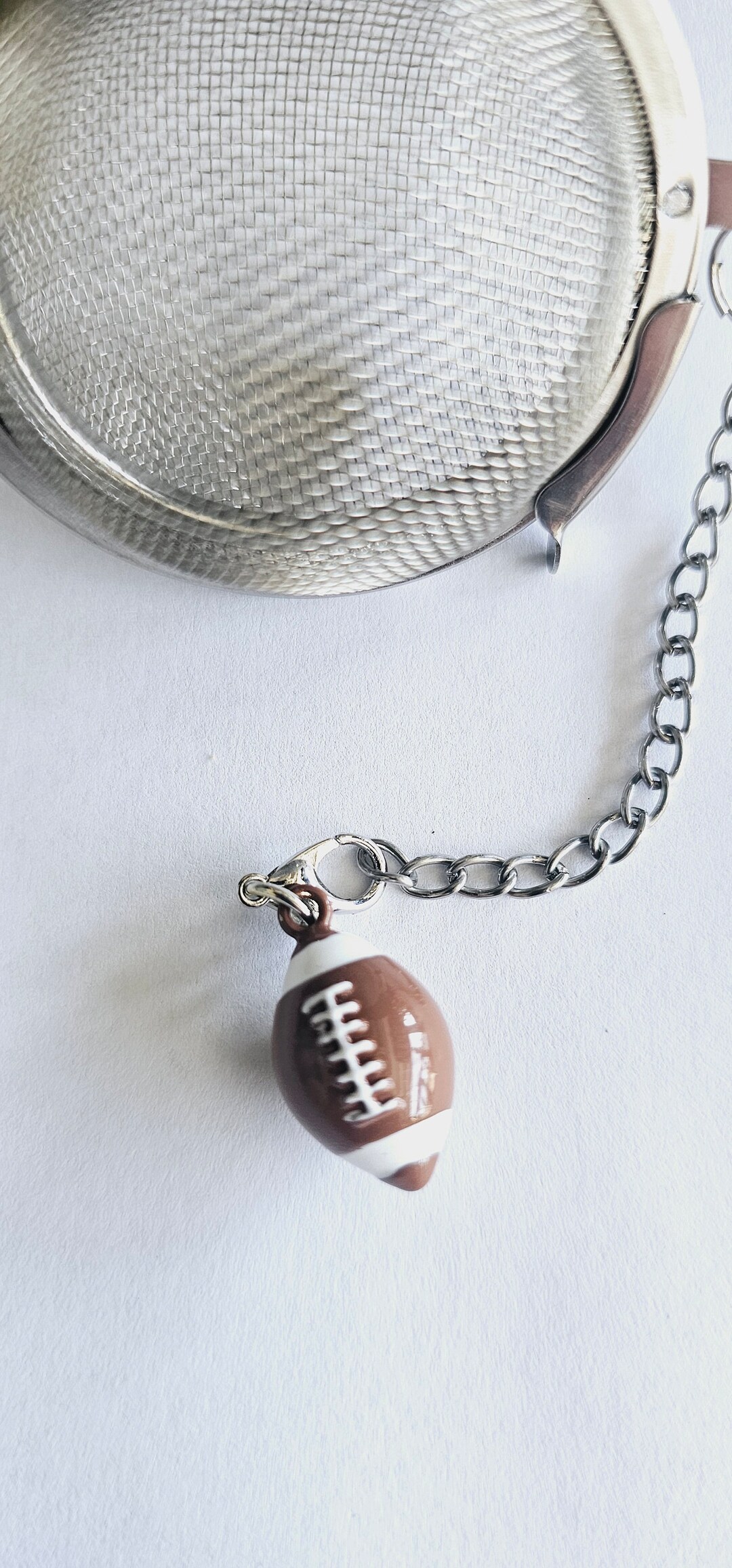 Football Tea Ball Infuser Tea Steeper Strainer Sport Gift - Etsy
