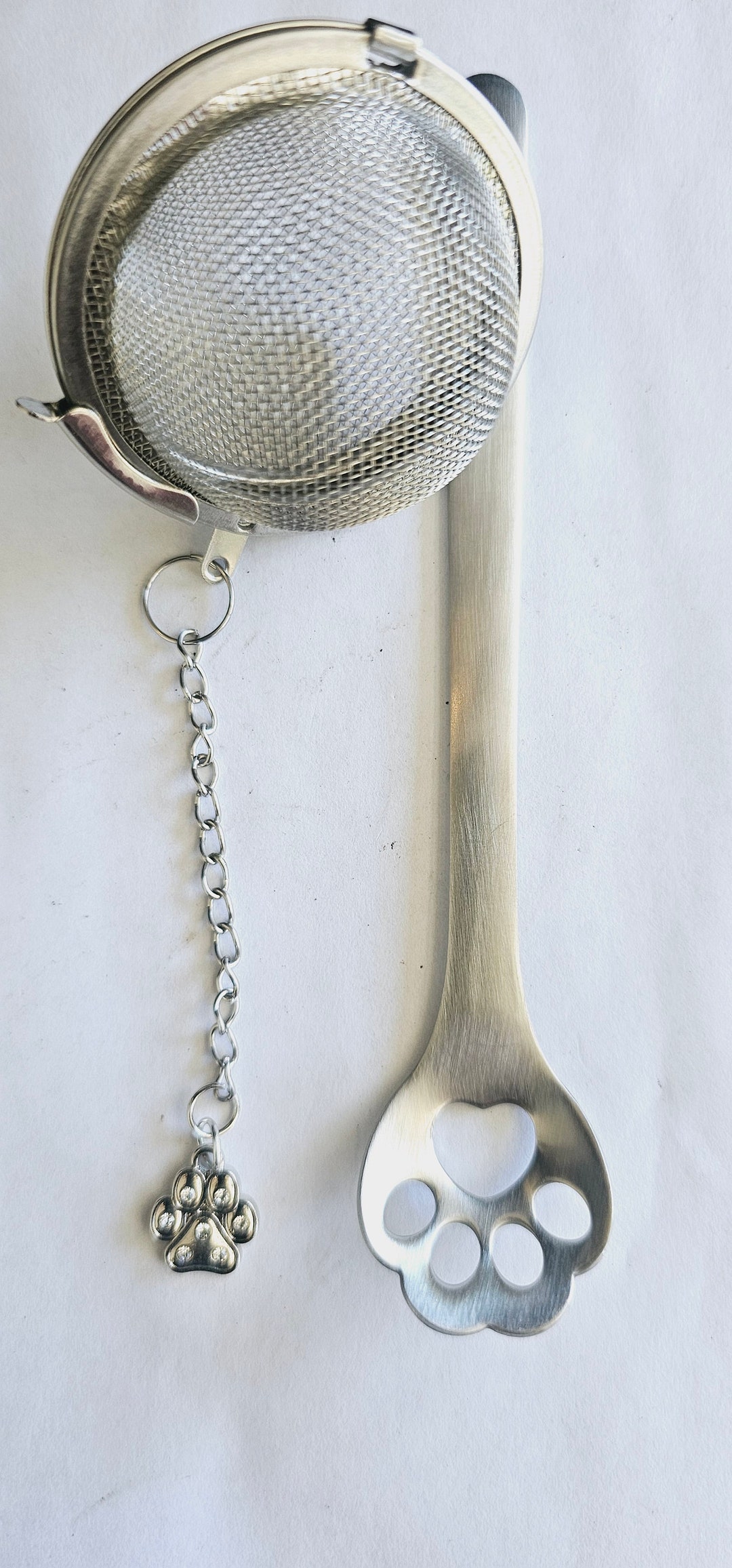 Cat Paw Combo Tea Ball Infuser Strainer Tea Steeper Spoon - Etsy