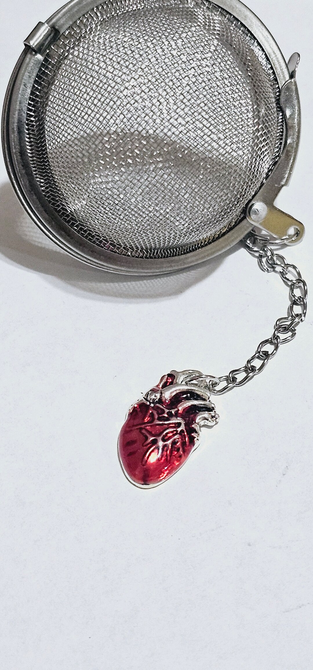 Heart Blood Vessel Nerve System Charm Tea Ball Infuser Tea Steeper ...