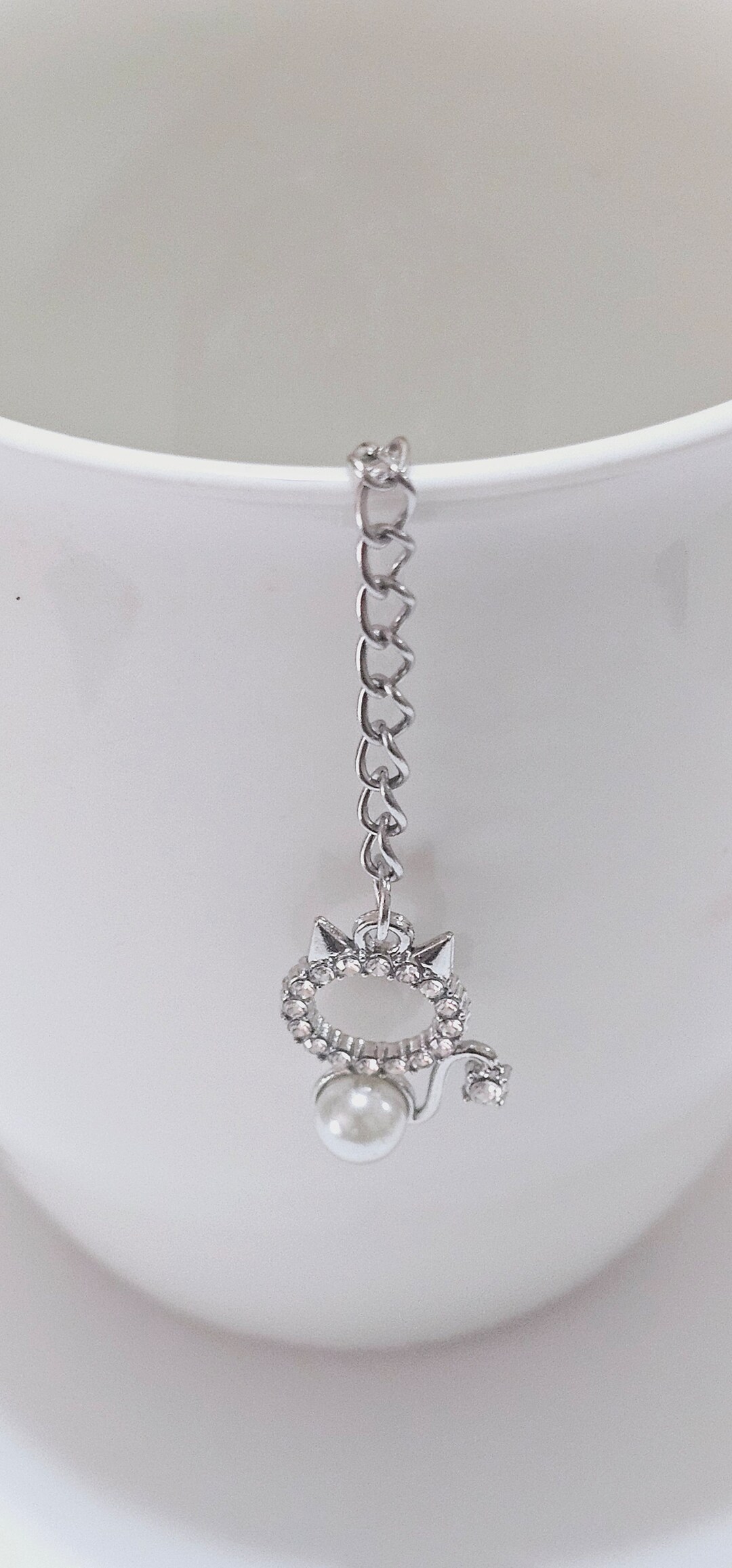 Pearl Cat Tea Ball Infuser Tea Steeper Strainer Gift - Etsy