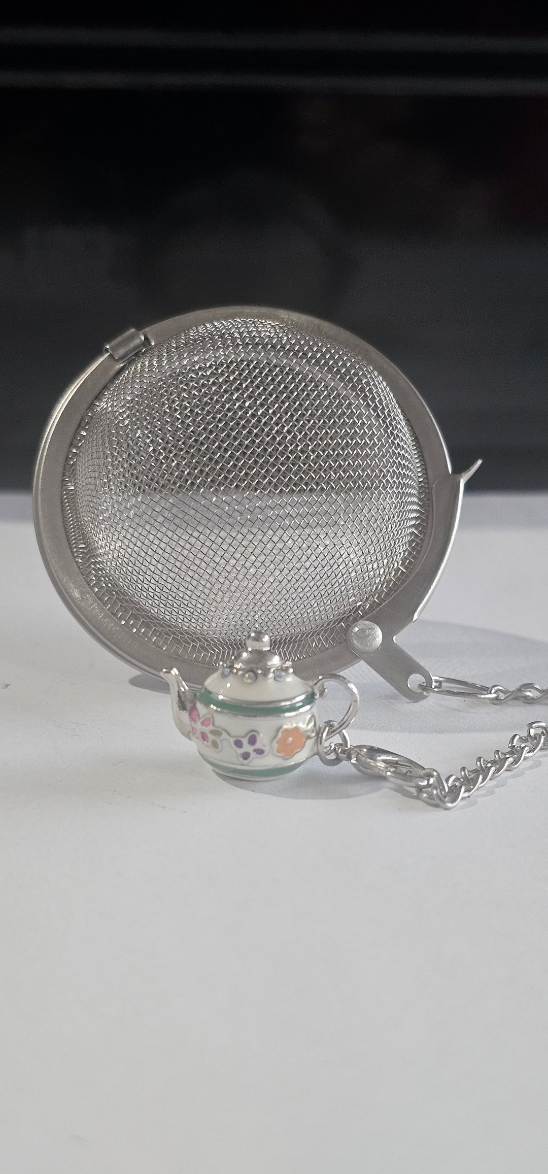 Tea Pot Tea Ball Infuser Tea Steeper Strainer Gift - Etsy