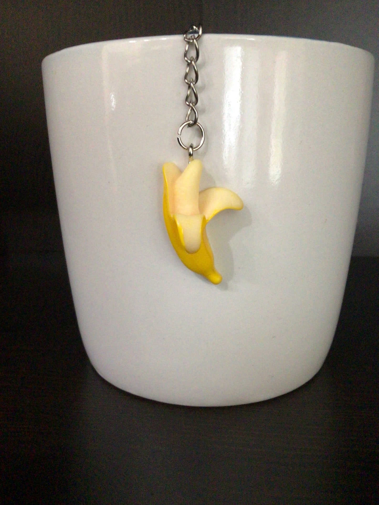 Cute Banana Tea Infuser With Charm | Stainless Steel Mesh Tea Ball ...