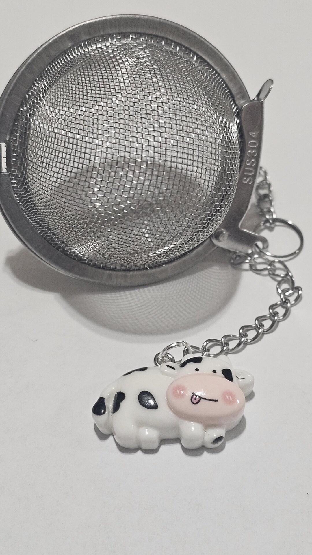 Cute Cow Tea Mesh Ball Infuser Tea Steeper Strainer Tea Lovers Gift - Etsy