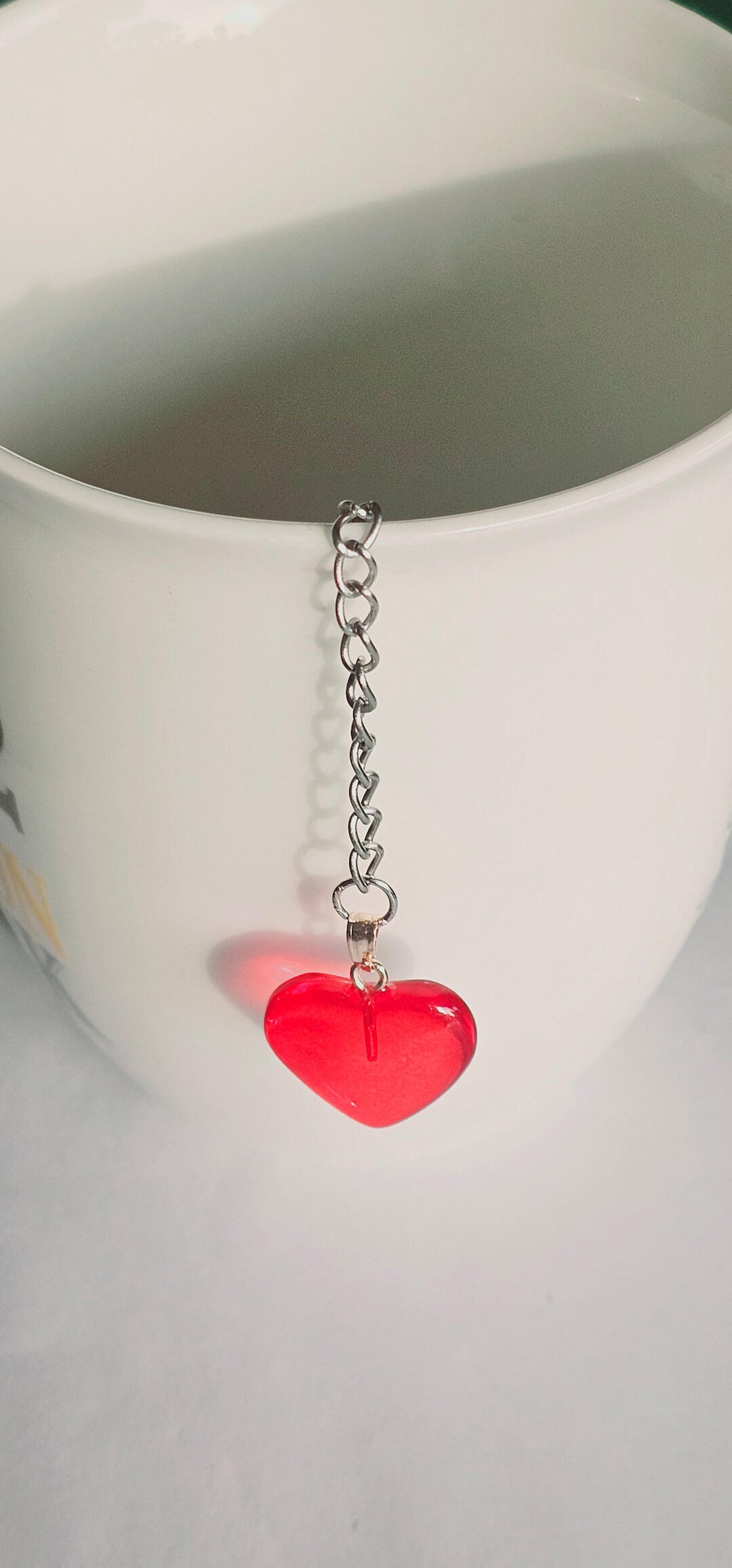 Red Lovers Heart Tea Infuser Ball Tea Steeper Strainer Gift - Etsy