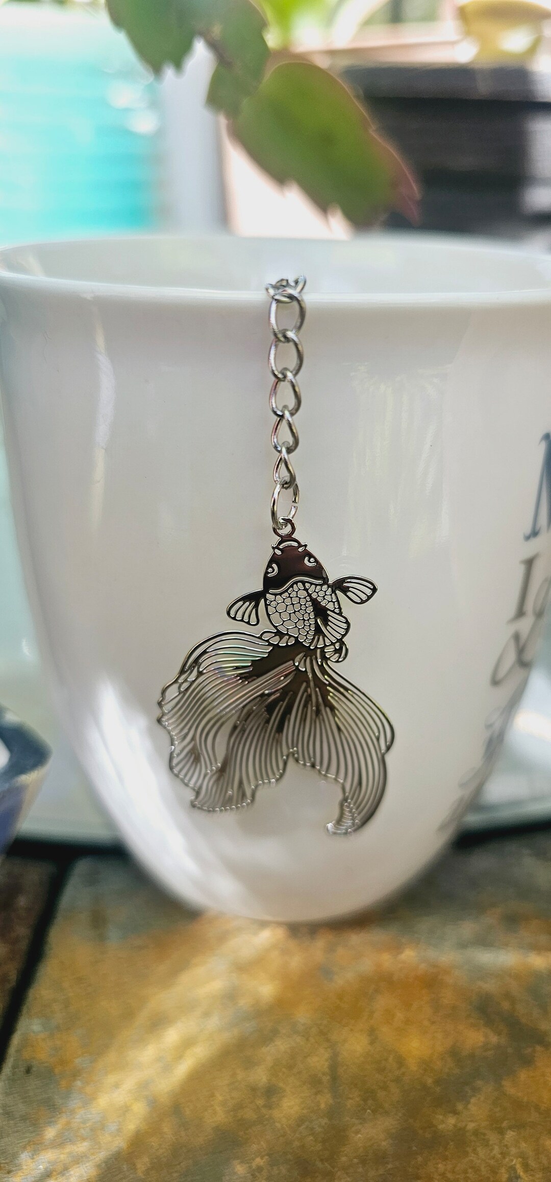 Goldfish Charm Tea Ball Infuser Tea Steeper Strainer Gift - Etsy