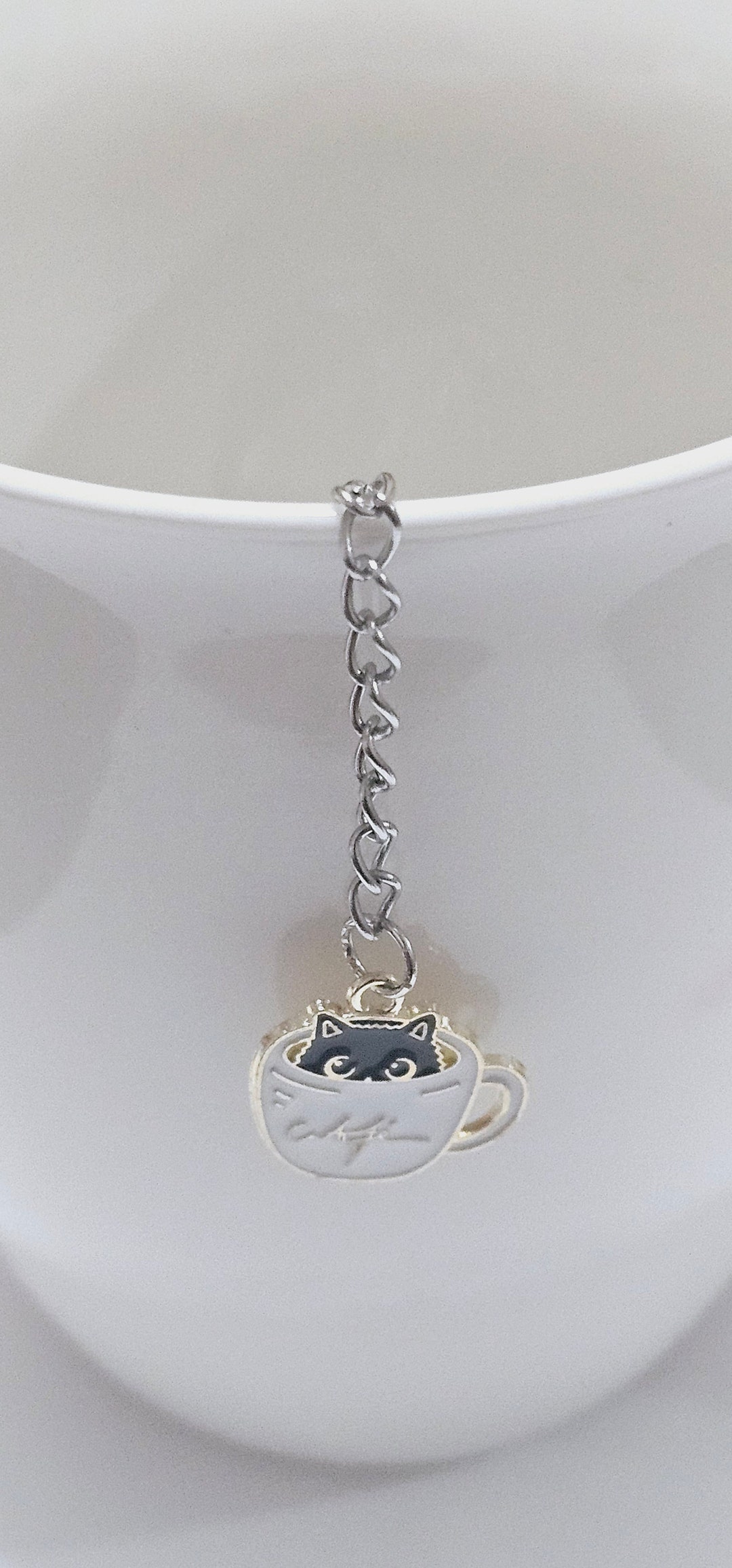 Coffee Cat Tea Ball Infuser Tea Steeper Strainer Gift - Etsy