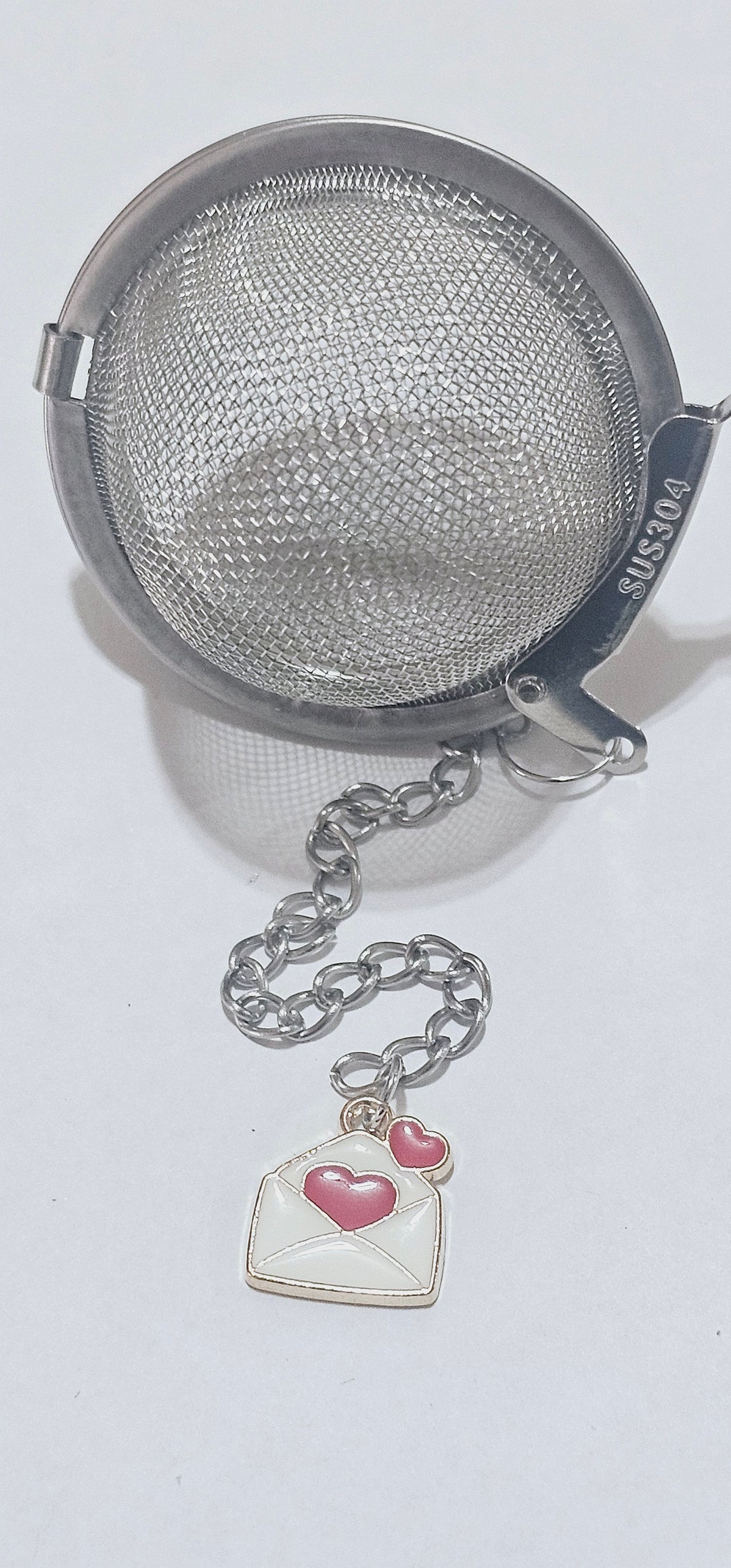 Double Heart Envelope Tea Infuser Ball Tea Steeper Strainer Gift - Etsy