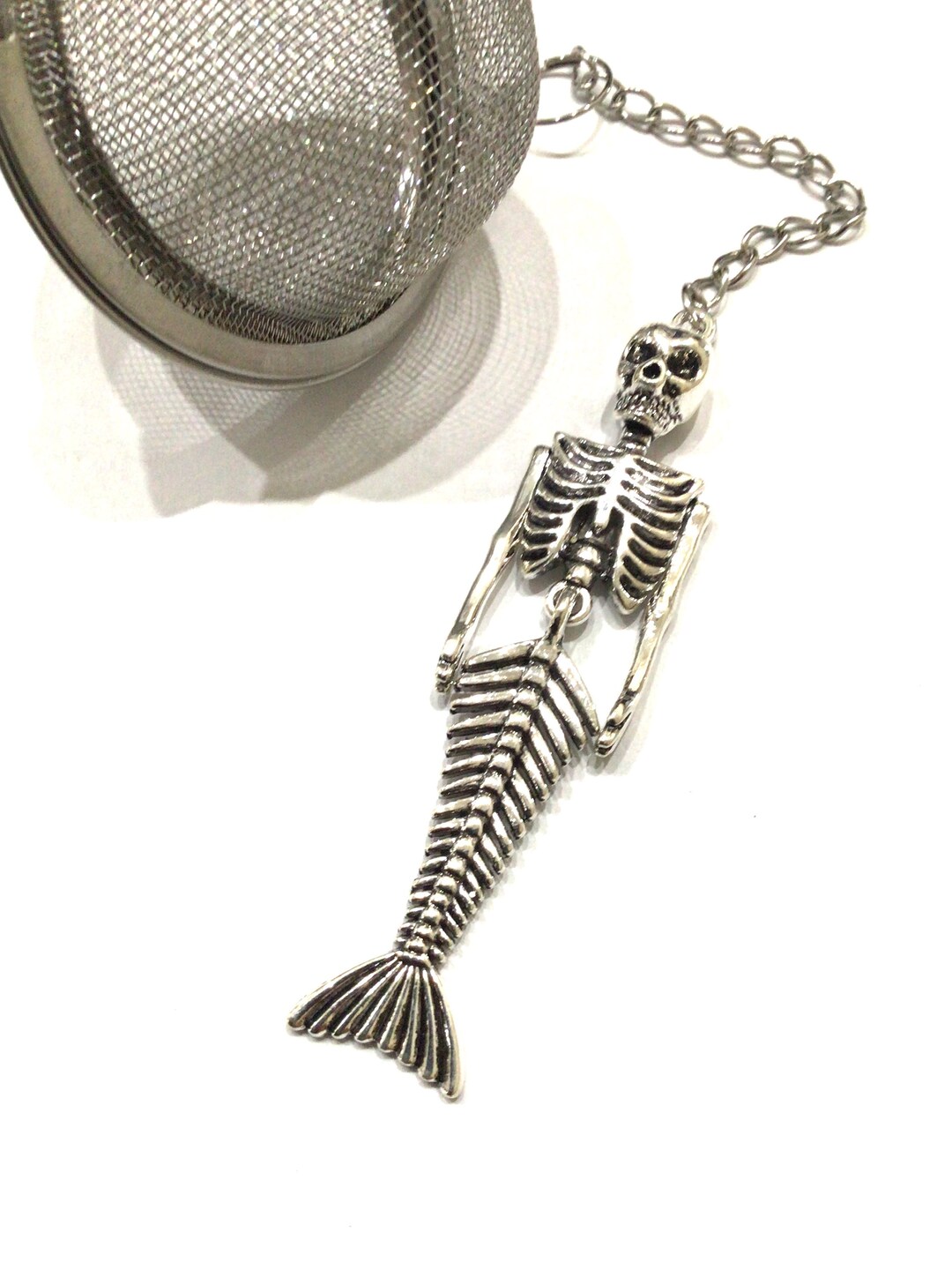 Mermaid Skeleton Tea Ball Infuser Tea Strainer Steeper - Etsy